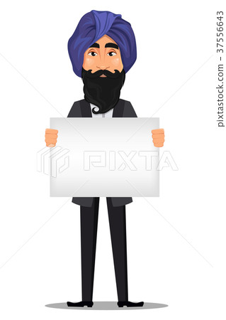 Indian business man cartoon character - Stock Illustration [37556643 ...