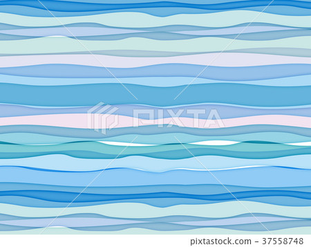 Wave_side - Stock Illustration [37558748] - PIXTA
