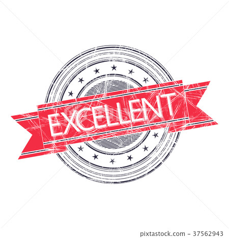 Excellent stamp - Stock Illustration [37562943] - PIXTA