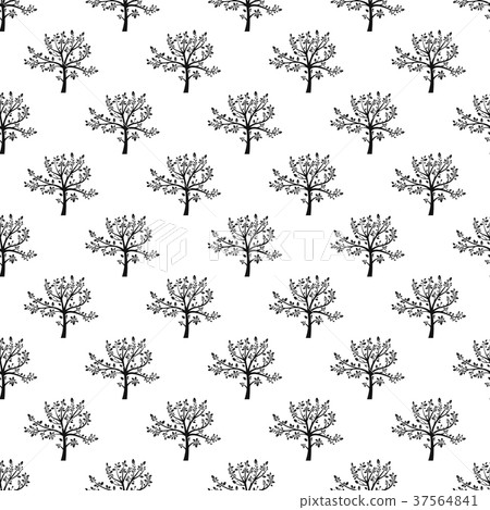Tree pattern seamless - Stock Illustration [37564841] - PIXTA
