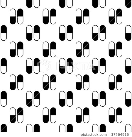 Pill pattern seamless - Stock Illustration [37564916] - PIXTA