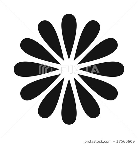 Loading circle sign icon, simple style - Stock Illustration [37566609 ...