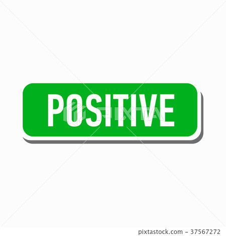 Positive green button icon, simple style - Stock Illustration [37567272 ...