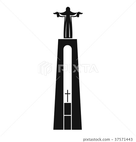 Christ statue icon, simple style - Stock Illustration [37571443] - PIXTA