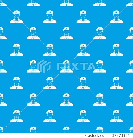 Modern army soldier pattern seamless blue - Stock Illustration ...