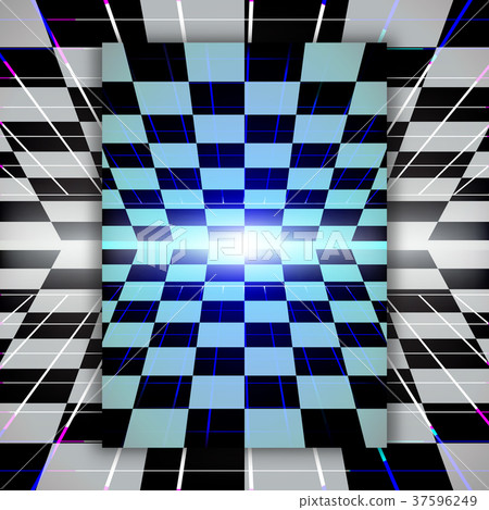 Retro checkerboard background - Stock Illustration [37596249] - PIXTA