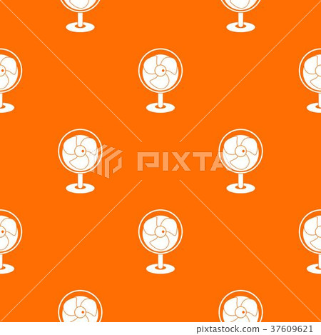 Vintage electric fan pattern seamless - Stock Illustration [37609621 ...