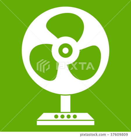 Fan icon green - Stock Illustration [37609809] - PIXTA