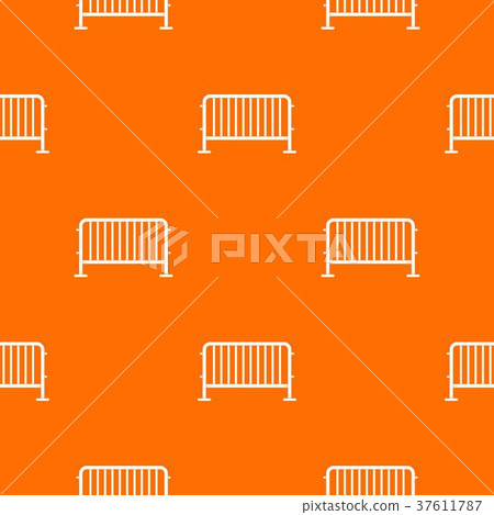 Steel barrier pattern seamless - Stock Illustration [37611787] - PIXTA