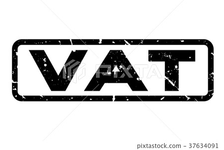 Grunge vat (Abbreviation of Value added tax) stamp - Stock Illustration ...