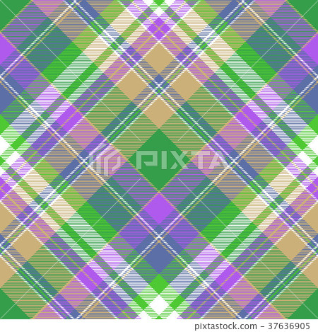Abstract check plaid seamless pattern - Stock Illustration [37636905 ...