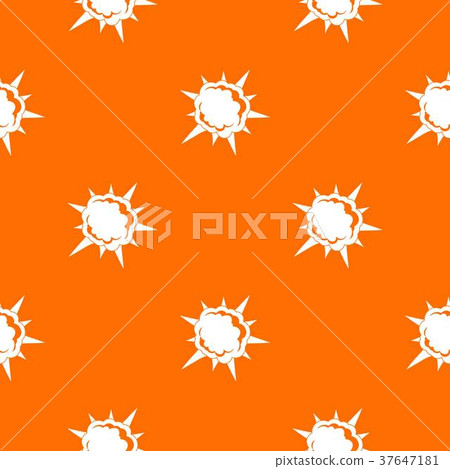 Powerful explosion pattern seamless - Stock Illustration [37647181] - PIXTA