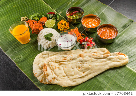 Typical Indian curry Typical Indian curry set - Stock Photo [37708441 ...