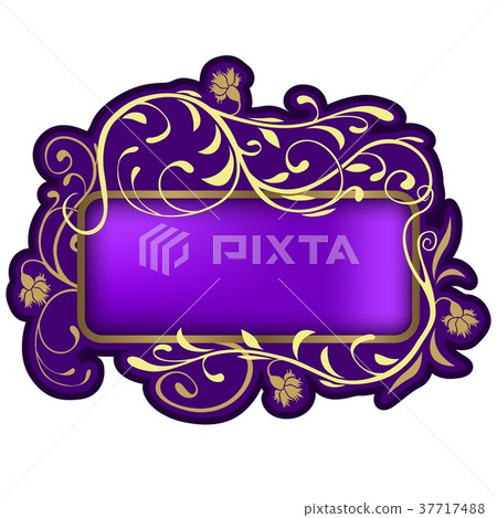 Gradient Purple Text Box - Stock Illustration [37717488] - PIXTA