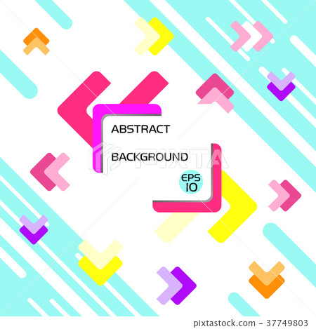 Basic abstract background design with geometric - Stock Illustration ...