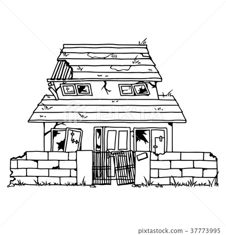 Vacant house - Stock Illustration [37773995] - PIXTA