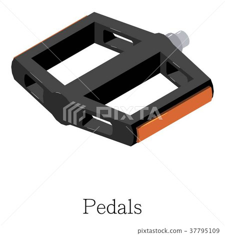 Pedal bike icon, isometric 3d style - Stock Illustration [37795109] - PIXTA