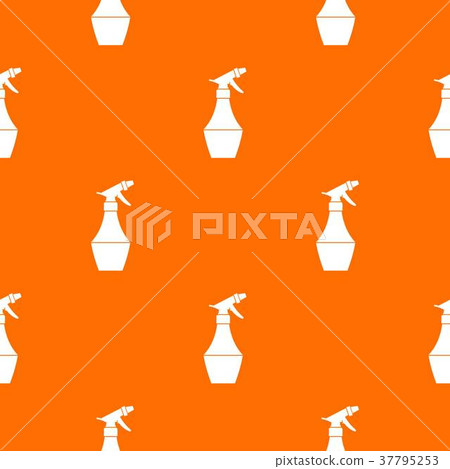 Spray bottle for flower pattern seamless - Stock Illustration [37795253 ...