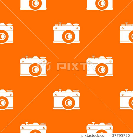 Retro camera pattern seamless - Stock Illustration [37795730] - PIXTA