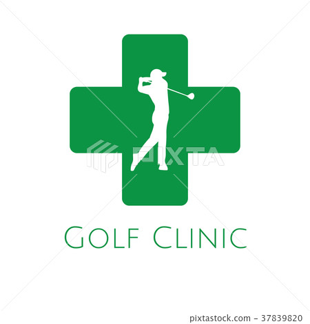 Golf clinic logo - Stock Illustration [37839820] - PIXTA