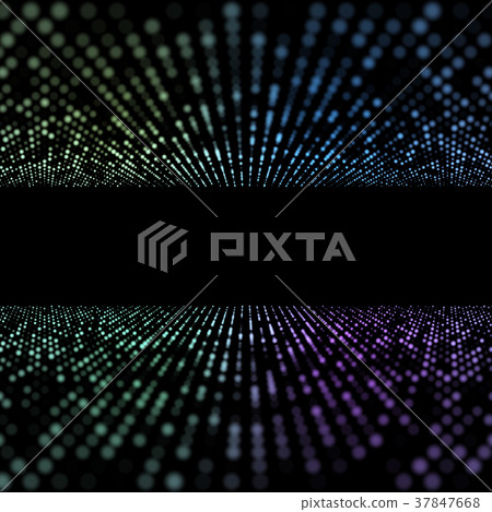 Futuristic dots pattern. Technology background - Stock Illustration ...