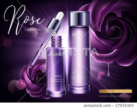 Rose cosmetic ads - Stock Illustration [37858365] - PIXTA