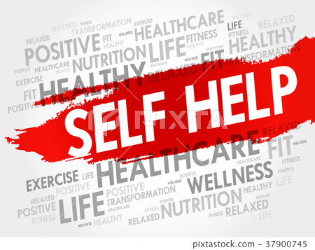 Self Help word cloud background - Stock Illustration [37900745] - PIXTA