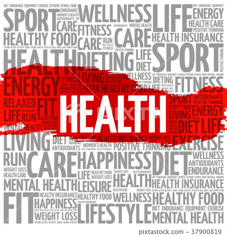 HEALTH word cloud collage - Stock Illustration [37900819] - PIXTA