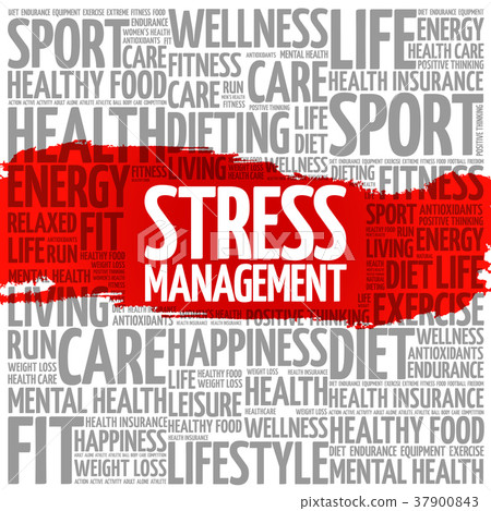 Stress Management word cloud - Stock Illustration [37900843] - PIXTA