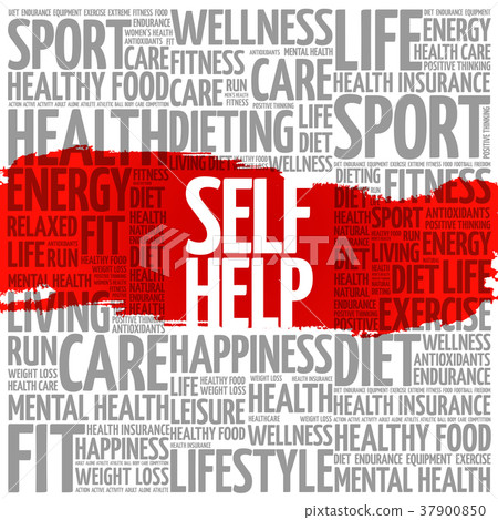 Self Help word cloud collage - Stock Illustration [37900850] - PIXTA