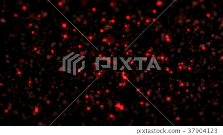 red star on blur with bokeh background, Valentine - Stock Illustration ...