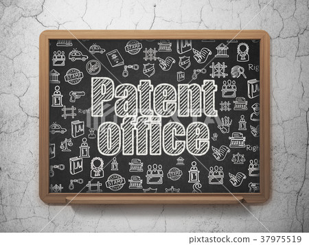 Law concept: Patent Office on School board - Stock Illustration [37975519] - PIXTA