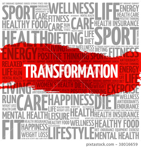 TRANSFORMATION word cloud - Stock Illustration [38016659] - PIXTA