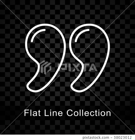 quote icon on checkered background - Stock Illustration [38023012] - PIXTA