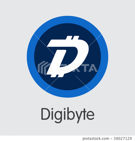 Digibyte - Cryptocurrency Logo. - Stock Illustration [38027129] - PIXTA