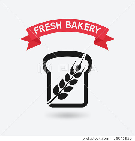 bread symbol. bakery sign - Stock Illustration [38045936] - PIXTA