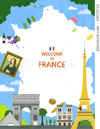 Traveling Overseas - vector - Stock Illustration [38059722] - PIXTA