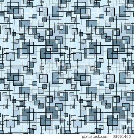 Graffiti square pattern-seamless - Stock Illustration [38061460] - PIXTA