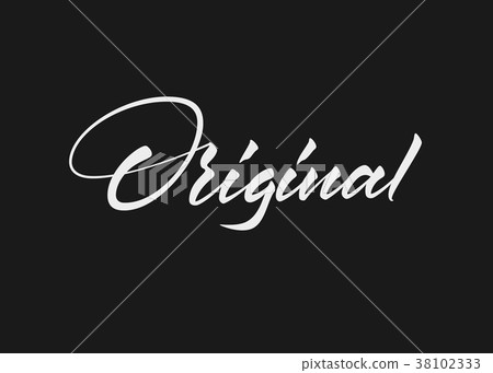 Original vector text - Stock Illustration [38102333] - PIXTA