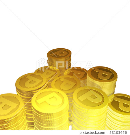 Point coin - Stock Illustration [38103656] - PIXTA