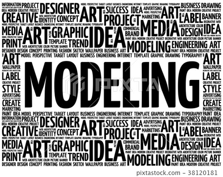 MODELING word cloud - Stock Illustration [38120181] - PIXTA