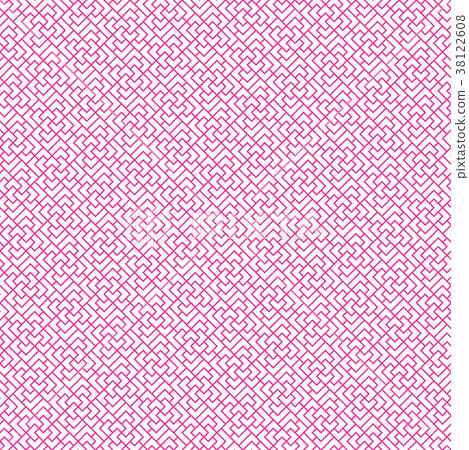 Seamless Geometric Chinese line pattern, vector - Stock Illustration ...