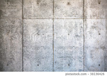 Aged concrete wall - Stock Photo [38136426] - PIXTA