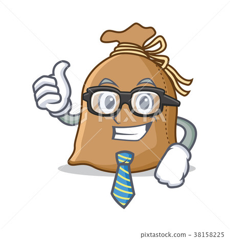 Businessman sack character cartoon style - Stock Illustration [38158225 ...