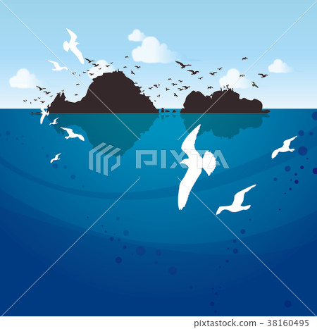 Dokdo - Stock Illustration [38160495] - PIXTA