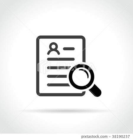 hiring icon on white background - Stock Illustration [38190237] - PIXTA