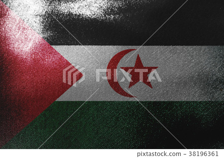 Western sahara flag 3D illustration symbol - Stock Illustration ...
