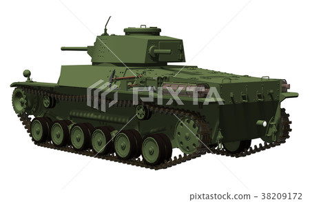 Medium Tank Chihe - Stock Illustration [38209172] - PIXTA