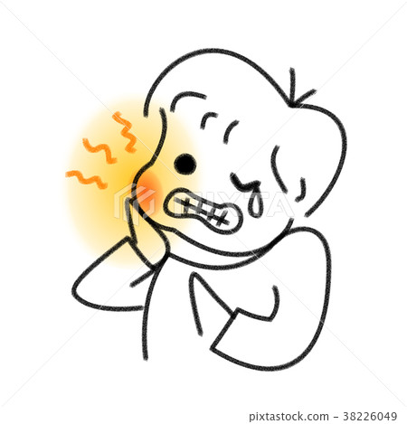 toothache - Stock Illustration [38226049] - PIXTA