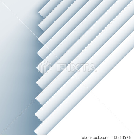 Pile of paper sheets. 3d render - Stock Illustration [38263526] - PIXTA